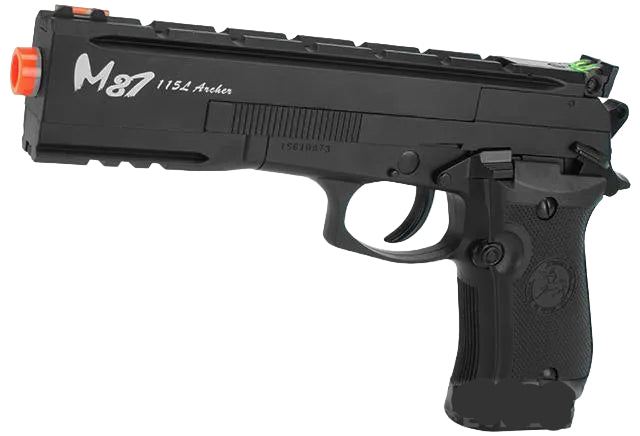Win Gun Full Metal 500 FPS M9 Archer CO2 Gas Blowback GBB Airsoft Pist ...