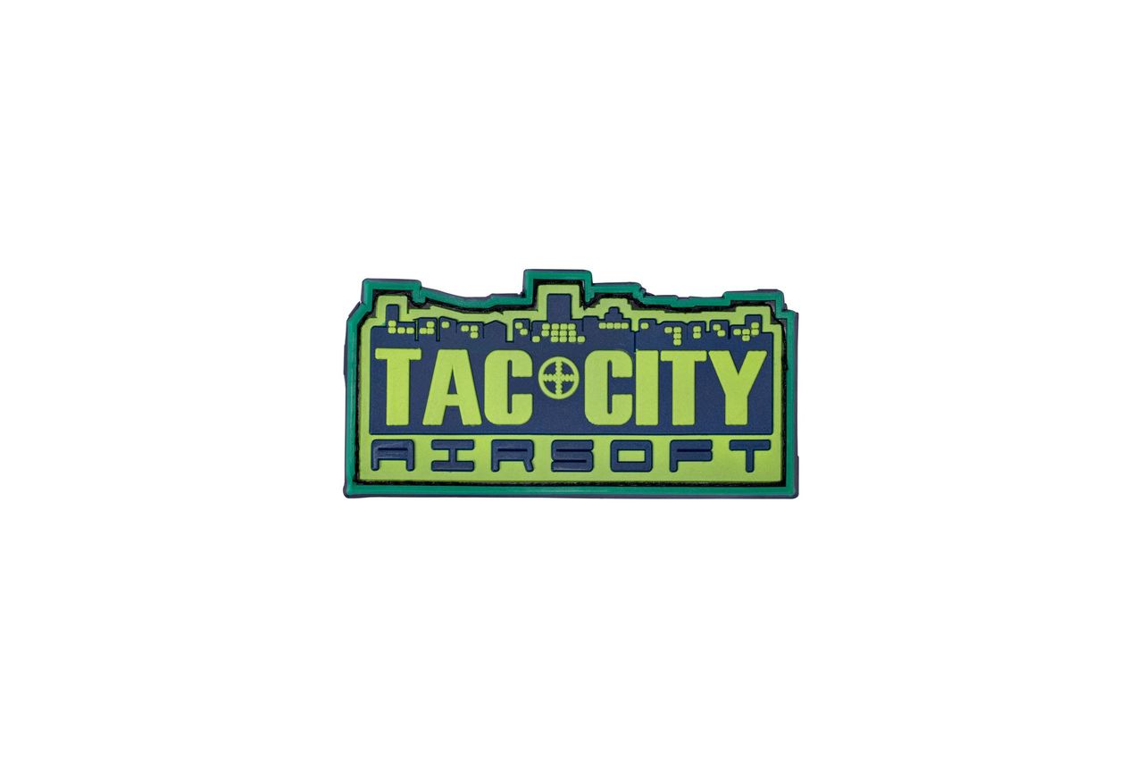 Patch Tac City Logo Lime – Tac City Airsoft