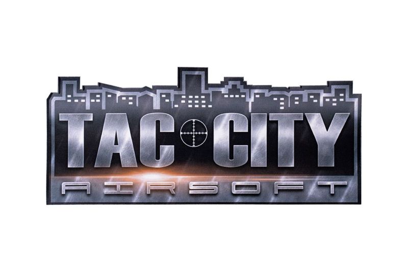 Tac City Decal Logo Metal – Tac City Airsoft