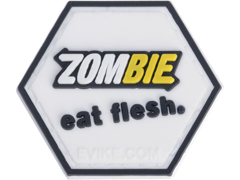 Patch Hex Zombie Eat Flesh – Tac City Airsoft