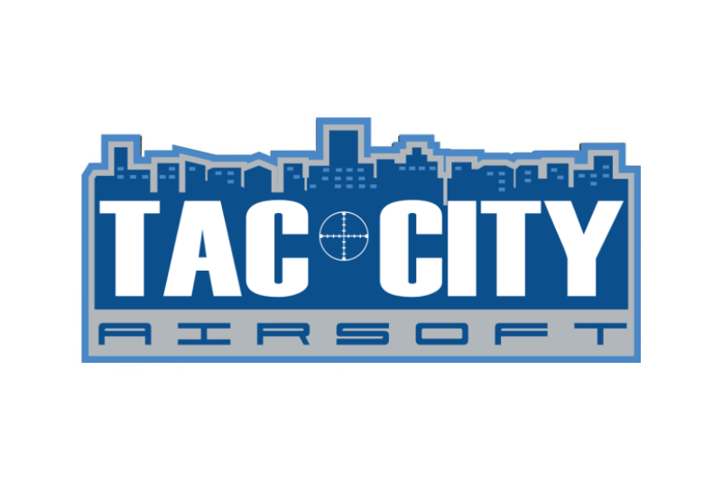 Tac City Decal Logo Blue – Tac City Airsoft