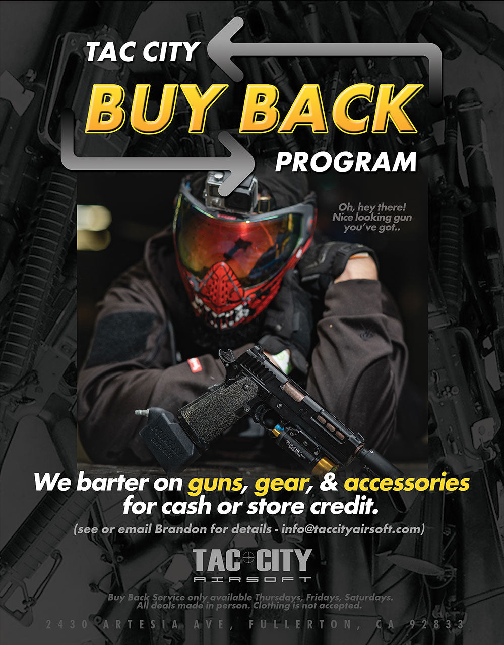 Tac City - LA & OC's Premier Indoor Airsoft Field – Tac City Airsoft