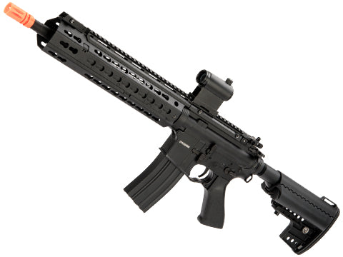 CYMA Sport KeyMod-S Full Metal M4 Airsoft AEG Black/14" Barrel/12.5" R ...