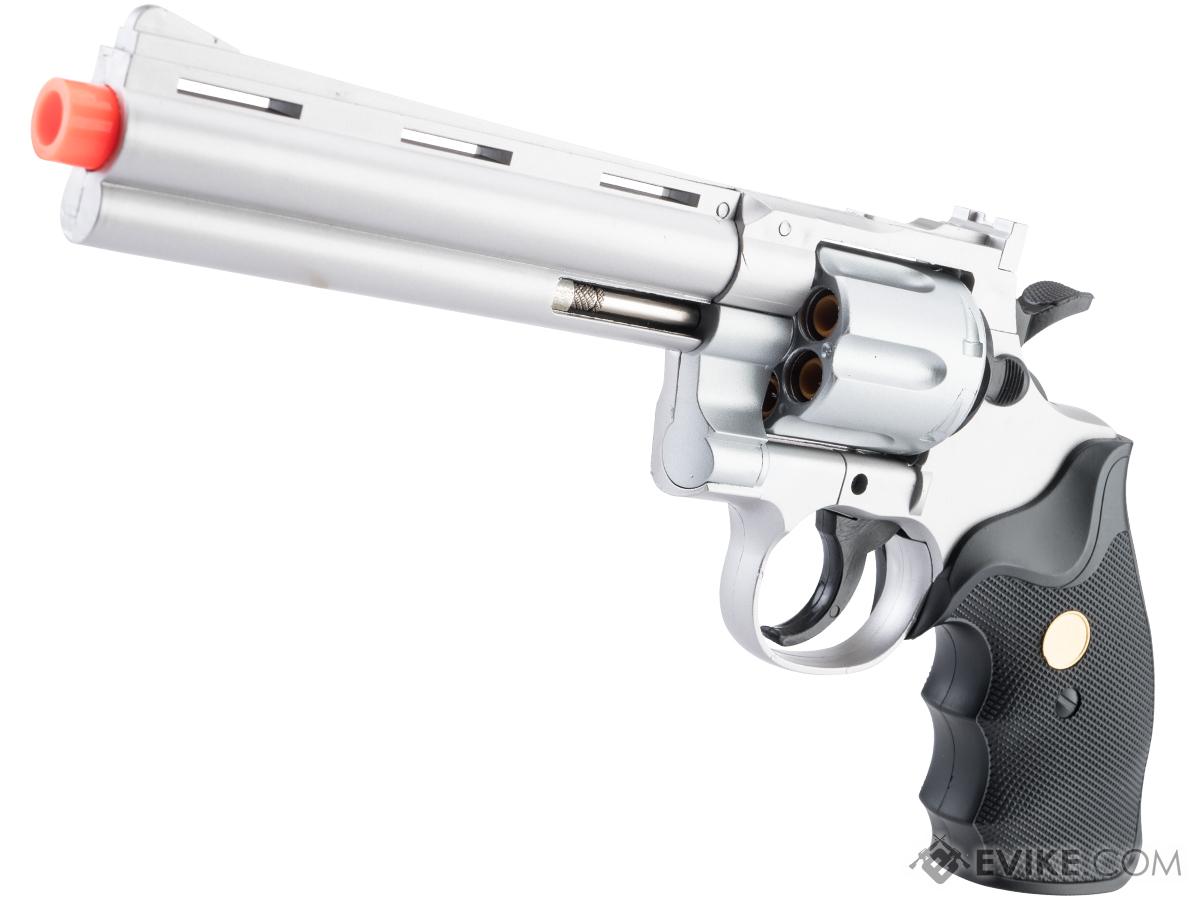 GALAXY 5.5" MAGNUM SPRING REVOLVER SILVER – Tac City Airsoft