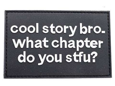 Patch Cool Story Bro STFU – Tac City Airsoft