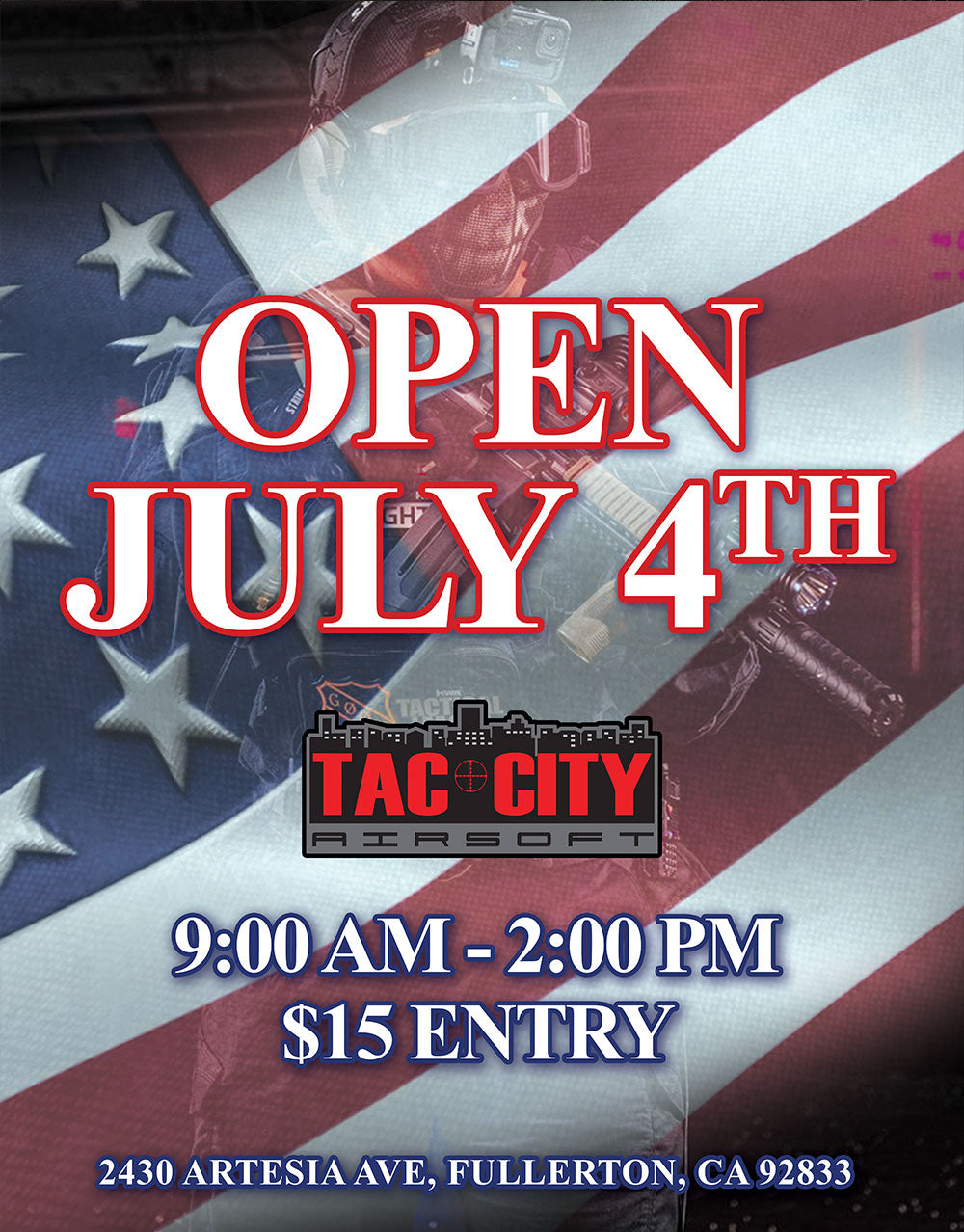Tac City - LA & OC's Premier Indoor Airsoft Field – Tac City Airsoft
