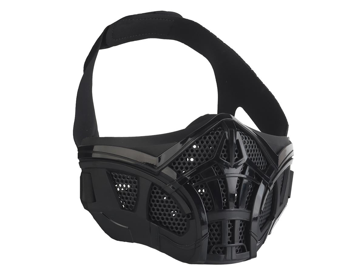 Matrix "Scorpion" Lower Face Protection Mesh and Rubber Half Mask Blac ...