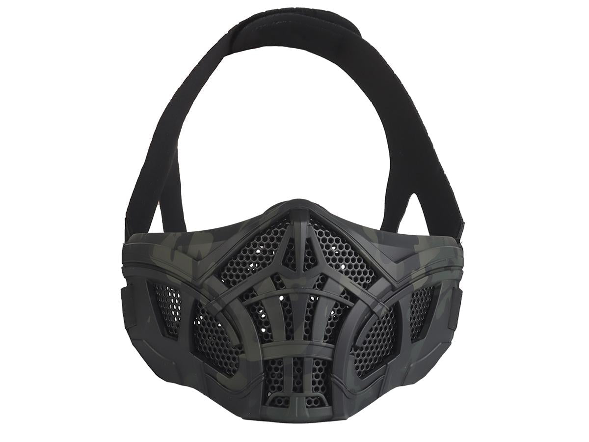 Matrix "Scorpion" Lower Face Protection Mesh and Rubber Half Mask Mult ...
