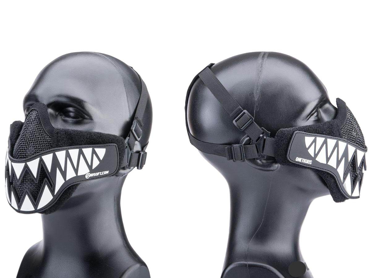 OneTigris "FACE OFF" Velcro Half Mask Set V3 – Tac City Airsoft