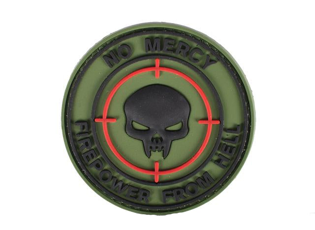 PATCH NO MERCY FIREPOWER – Tac City Airsoft